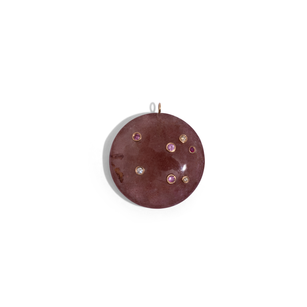 Raspberry Rose Pendant – Bleecker & Prince