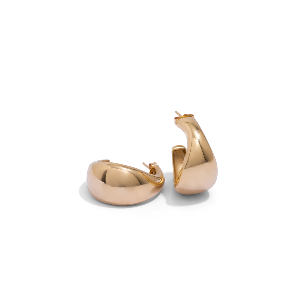 Liquid Gold Hoops – Bleecker & Prince