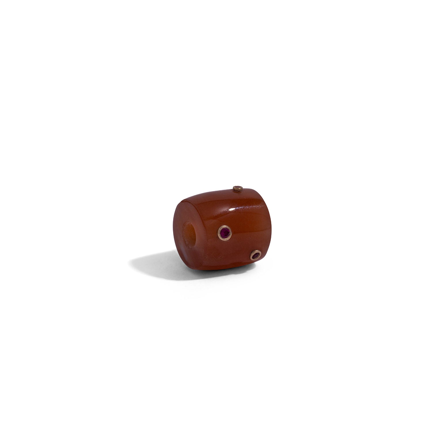 Orange Snow Globe Bead – Bleecker & Prince